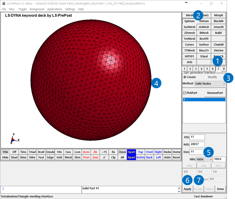 [ANSYS 꿀팁] ANSYS LS-DYNA/ LS-PREPOST SPH 모델 생성 방법 : 네이버 블로그