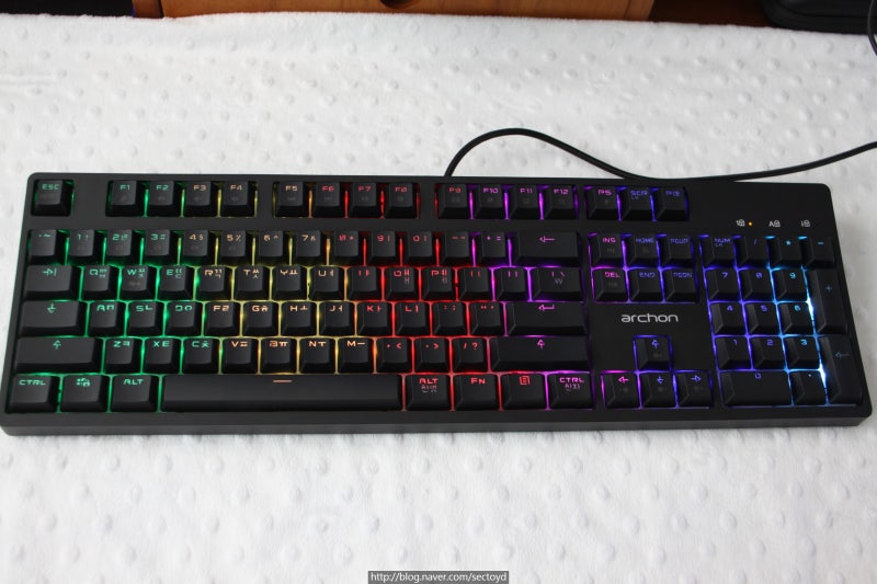 [기계식 키보드] Archon AK70 RGB ClassicPDS (아콘 AK70 RGB 클래식 PDS) - LP 타입 PBT ...