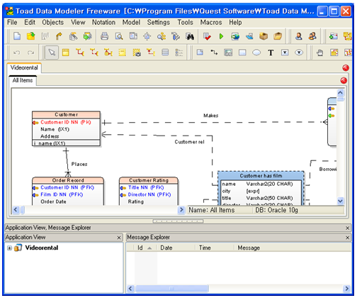데이터베이스 설계 및 구축_ch4/1_Toad Data Modeler FreeWare : 네이버 블로그