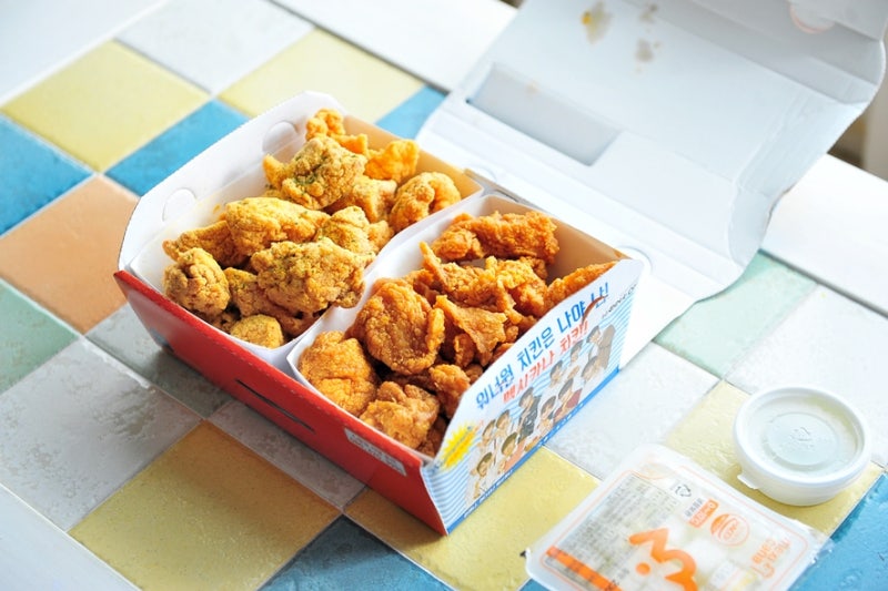 순살치킨은 여기도 좋지~ 멕시카나 두마리세트 네이버 블로그