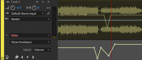 [Adobe Audition/어도비 오디션] 엔벌로프 (envelope) 오토메이팅 : 네이버 블로그