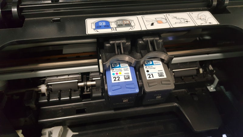 HP 데스크젯 D2460 잉크 충전 및 점검 : 네이버 블로그