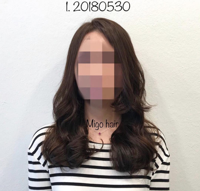 긴머리 곱슬머리 숱많은머리 얇은머리 매직셋팅 S컬펌 파마 후 5개월째 오래가는 파마 레이어드컷 레이어드펌 사이드뱅 앞머리컷 매트