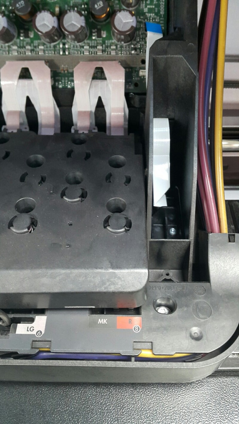 HP Designjet Z6800 플로터 유지보수 카트리지 누락 Line sensor 불량 교체 수리 : 네이버 블로그