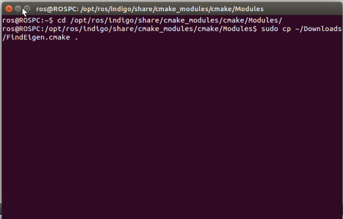 [ROS Indigo] ROS Indigo C++ Package에서 Eigen 사용 설정하기 : 네이버 블로그