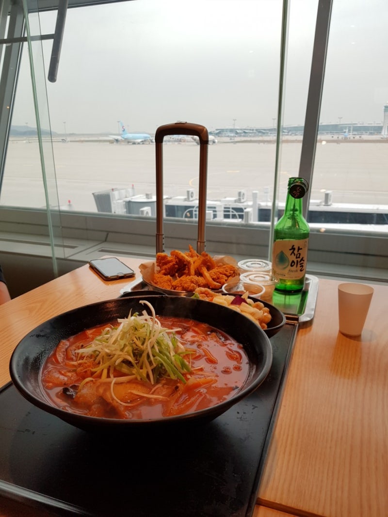인천공항 아워홈 푸드코트 1터미널 소주파는 곳♥ 네이버 블로그