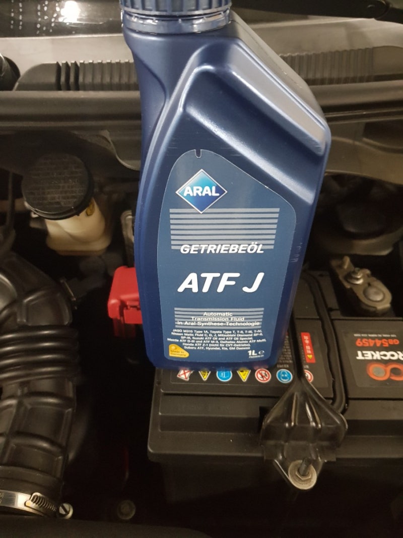 [자가교환] Aral ATF J 미션오일 : 네이버 블로그