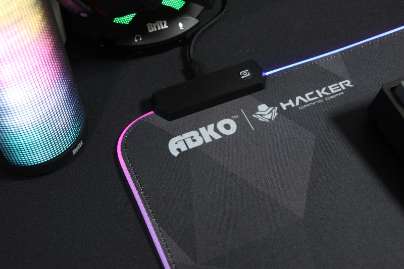 앱코 해커 엣지 RGB LED 장패드 / ABKO HACKER EDGE RGB LED Gaming Long Pad : 네이버 블로그
