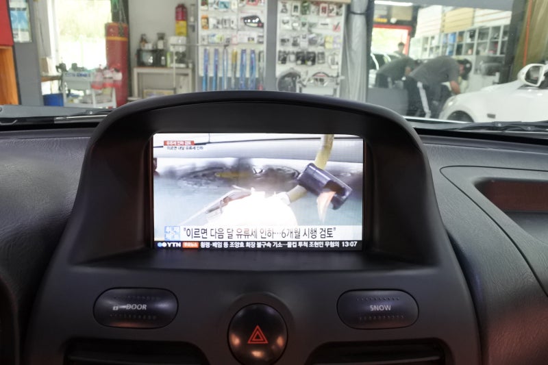 [일산 파주 고양 운정] SM3 블랙박스 / 네비게이션 매립 : 네이버 블로그