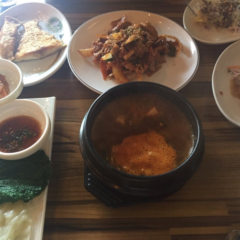 포항 석정쌈밥 포항 이동쌈밥 된장찌개and제육and잡채and가자미구이 네이버 블로그