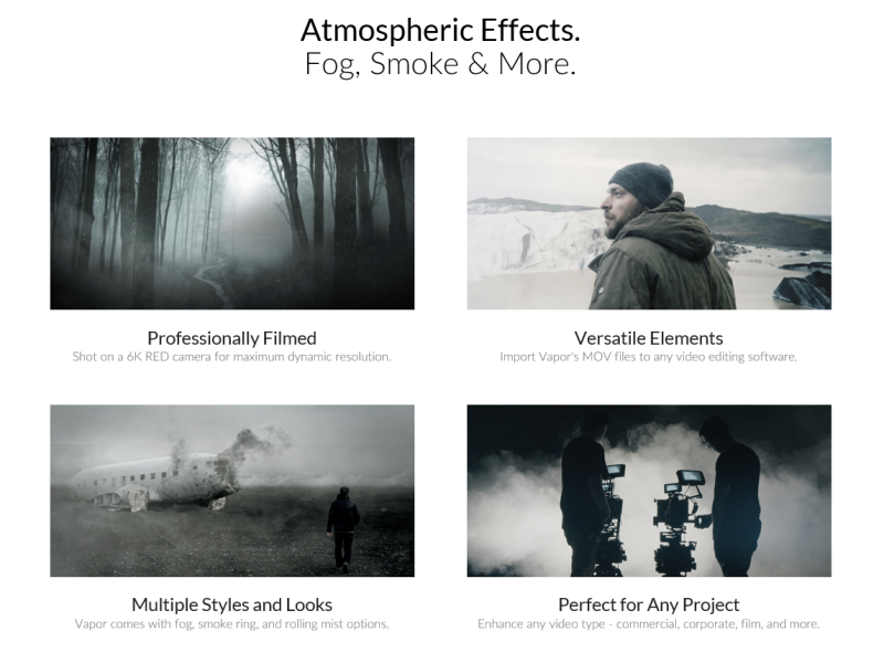 Rocketstock RS3015 - Vapor 100+ Smoke & Fog Effects : 네이버 블로그