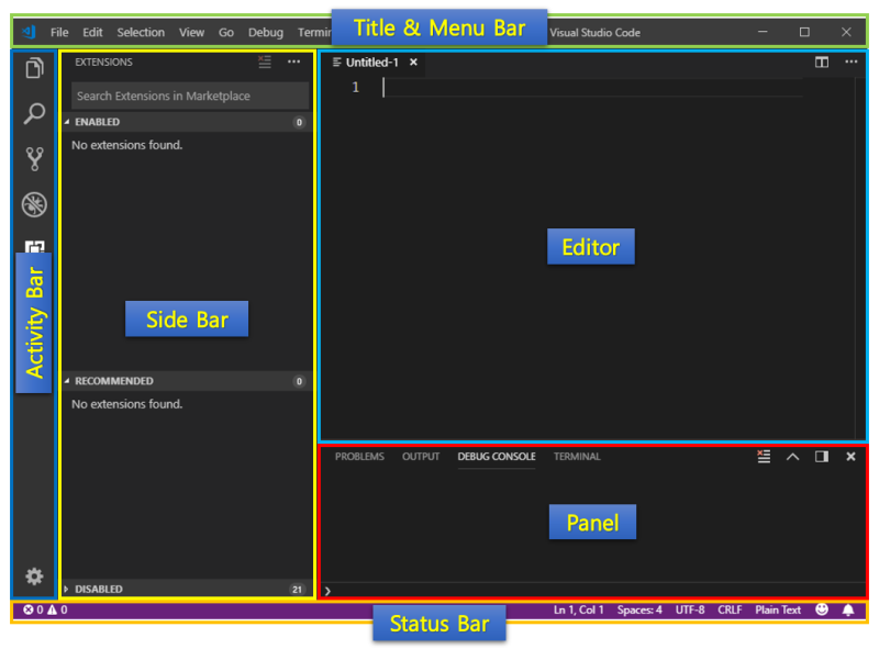 VS Code 기본 사용법 : 네이버 블로그