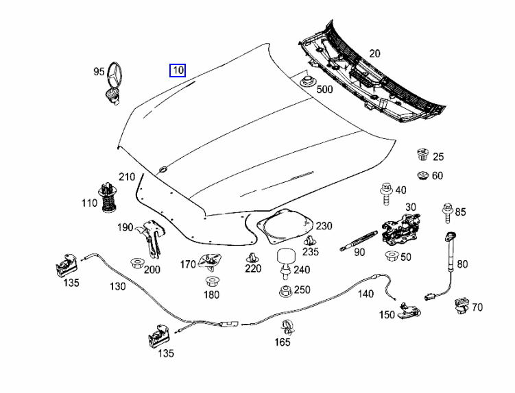 벤츠 s클래스중고부품 led헤드라이트 w222 후기형 신형 amg범퍼 후드 라디에이터그릴 세루커버 s350 s400 s450 ...
