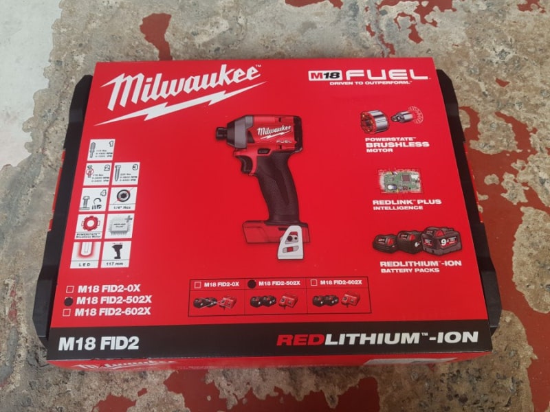 밀워키 M18 FID2-502X(GEN3) 개봉기. : 네이버 블로그