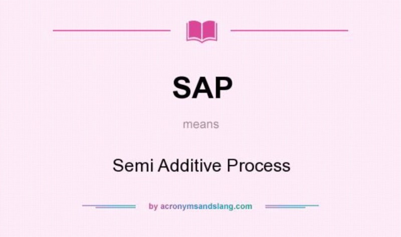 SAP, MSAP (Modified Semi-Additive Process) : 네이버 블로그