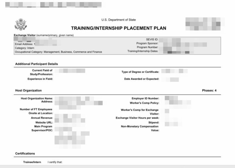 미국 인턴 / DS7002, DS2019, I-901 sevis (k move) : 네이버 블로그