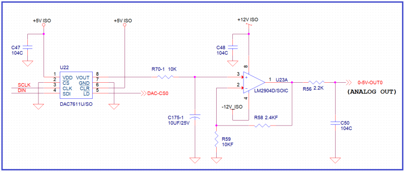 회로설계_DAC7611 회로 : 네이버 블로그