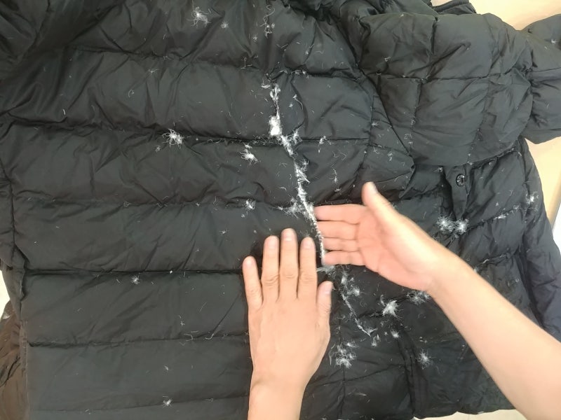 명품 패딩수선 캐나다구스몽클레어무스너클 3가지사례 수선후기 대치동 옷박사 네이버 블로그