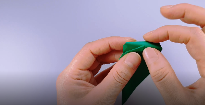 색종이로 메뚜기 접는방법 곤충접기 Origami Grasshopper 네이버 블로그