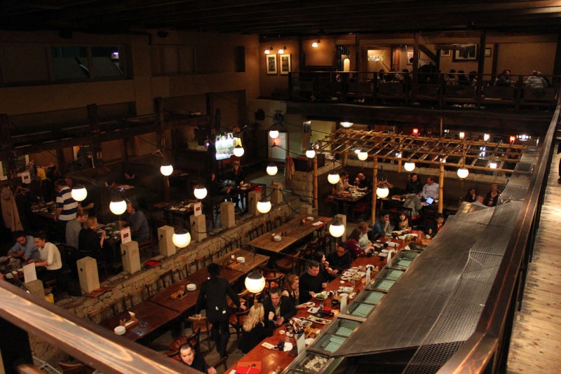 영화 '킬빌'의 모티브로 유명한 도쿄 곤파치야 Gonpachi Kill Bill restaurant Minato 느낌의 롯폰기 ...