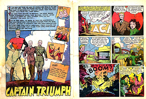 [DC 캐릭터] 캡틴 트라이엄프 (Captain Triumph) : 네이버 블로그