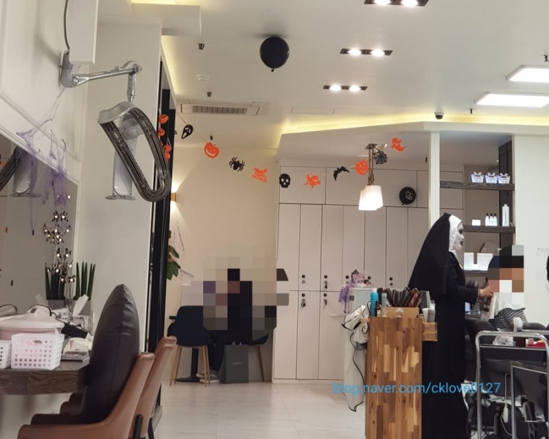 정자역제니스헤어살롱 민서부원장 할로윈미용실 네이버 블로그
