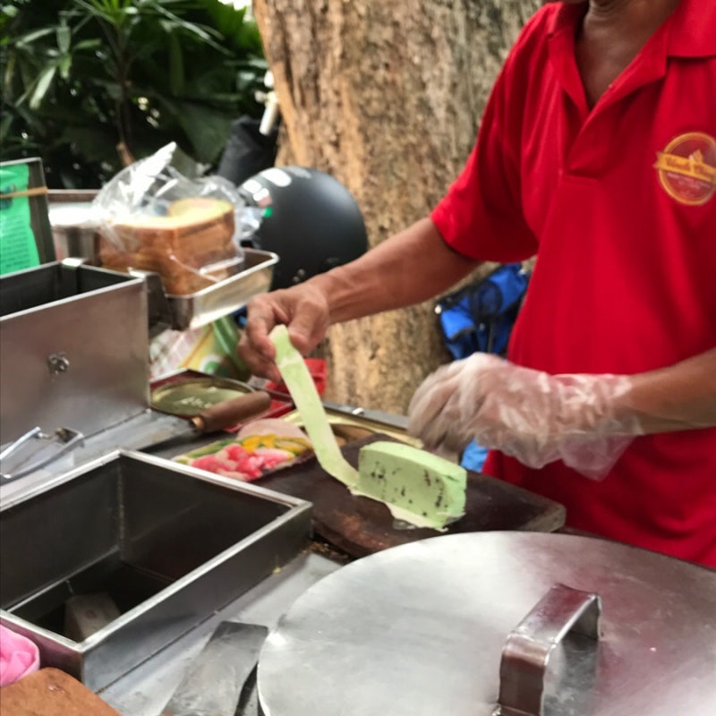 1000원의 행복♡ 싱가폴 길거리음식 아이스크림샌드 Uncle chieng : 네이버 블로그