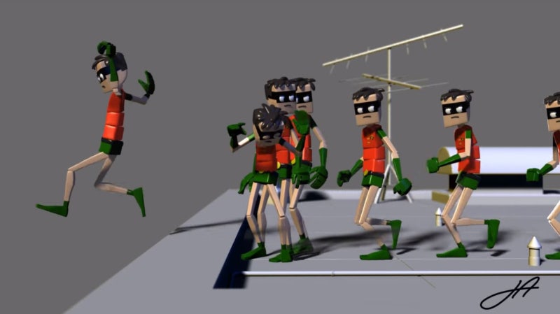 애니메이션 작업과정 Robin Escape - Animation Time Lapse #1 : 네이버 블로그