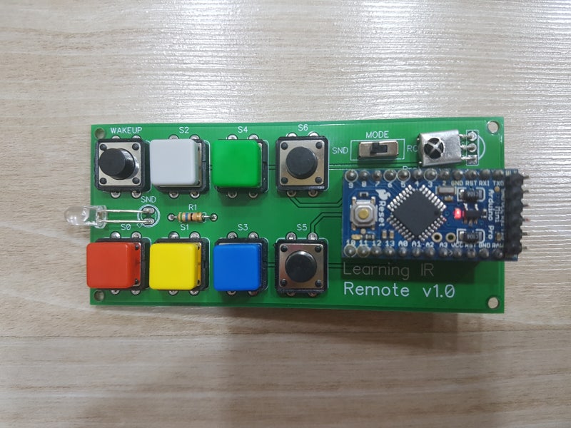Learning IR Remote 최종버전 PCB 조립 : 네이버 블로그