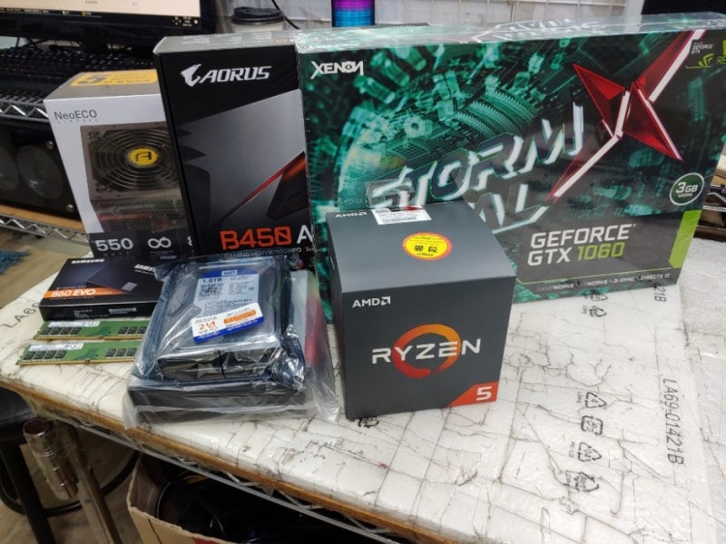 [바른피씨공방] COX A5 벨로체 풀 아크릴 블랙 게이밍 PC 조립기 : 네이버 블로그