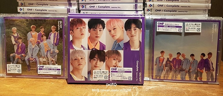 [ONF/온앤오프] 이벤트┃일본 2nd 싱글앨범〃Complete〃나눔 : 네이버 블로그