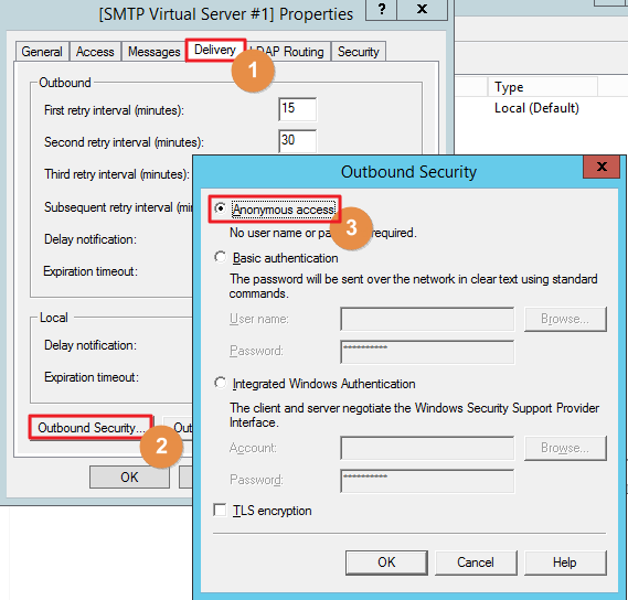 Office 365와 윈도우 서버 SMTP 릴레이 설정 : 네이버 블로그