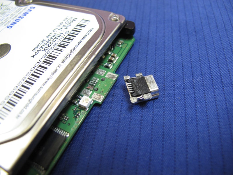 외장하드 Usb 커넥터 연결부위 고장부러짐 빠짐시 스스로 수리하는 방법 네이버 블로그