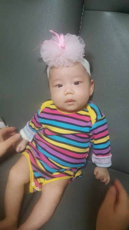 생후70일 샤샤의 육아일기 옹알이소리 듣기 신생아쌍커풀 아기쌍꺼풀 네이버 블로그