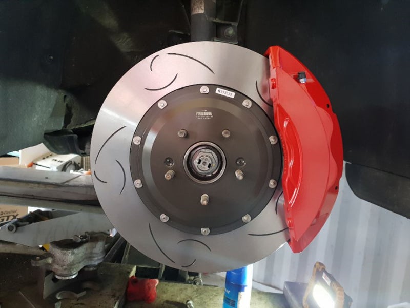 [기아 올뉴카니발] 올뉴카니발의 필수 튜닝! / EQ900 4P 캘리퍼 / REBS 380mm 34T 디스크로터 / 리어캘리퍼 도색 / 카니발브레이크 튜닝은 맡겨주세요 ...