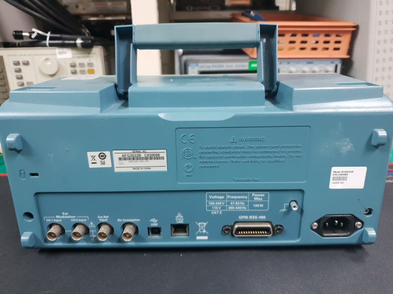 NUBICOM 중고 계측기 판매 Tektronix_AFG3022B:(Arbitrary / Function Generator 25 ...