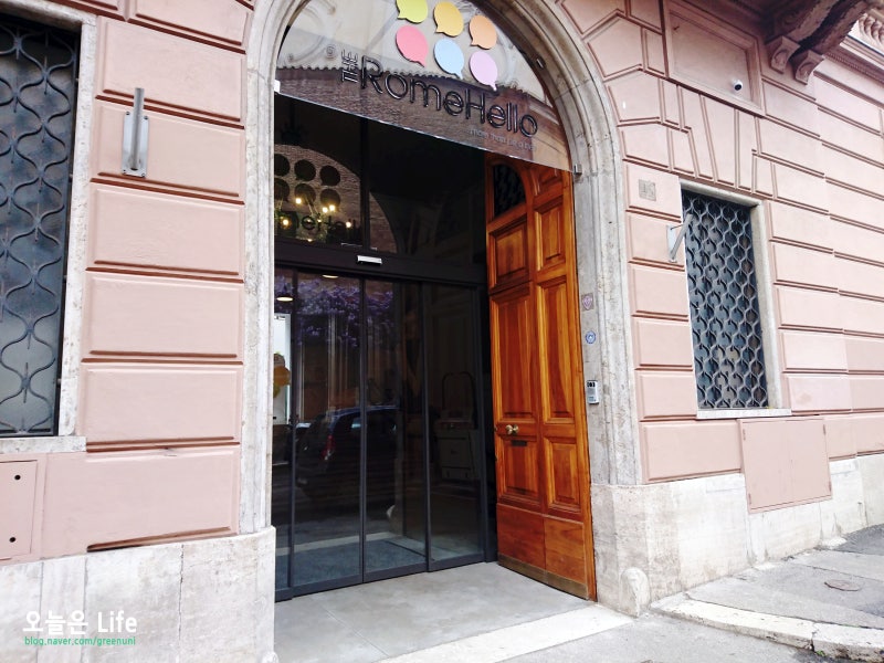 이탈리아 로마 숙소리뷰 - 더 로마헬로(The Romehello) : 네이버 블로그