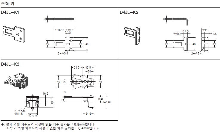 옴론 세이프티 도어 스위치 D4JL : 네이버 블로그
