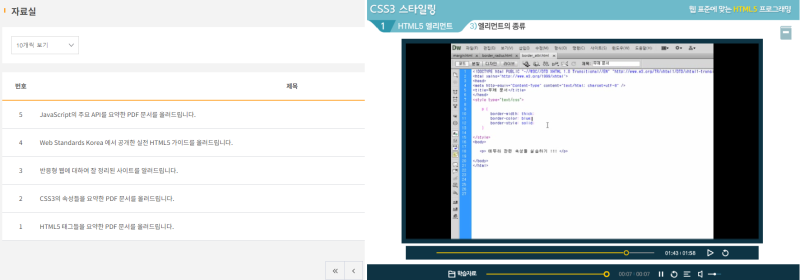[이코리아텍] 웹 표준에 맞는 HTML5 프로그래밍 수강후기 : 네이버 블로그