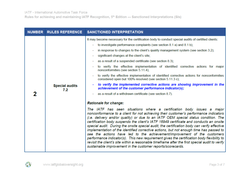 IATF 16949 : Rules for achieving and maintaining IATF Recognition IATF ...