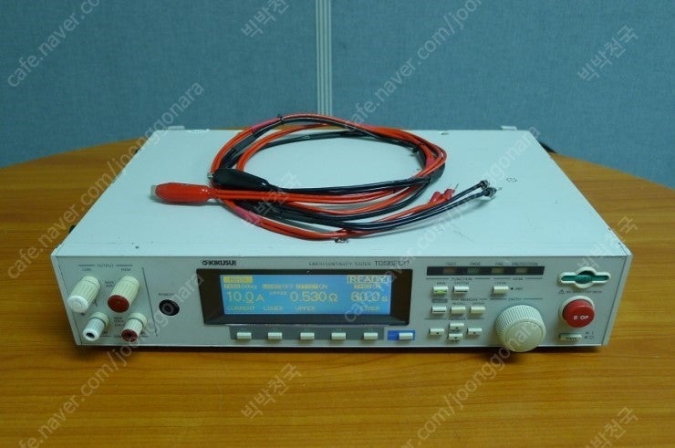 KIKUSUI TOS6200 접지도통시험기 : 네이버 블로그