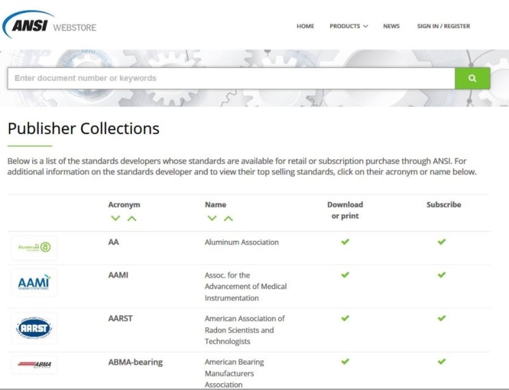34. ANSI (American National Standards Institute) – 미국 국가표준학회 : 네이버 블로그