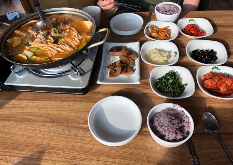 산정호수 맛집 점심메뉴 두부전골 두메산골 네이버 블로그