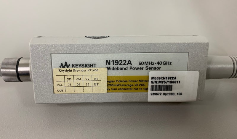 NUBICOM 중고 계측기 판매 Keysight_N1922A(P-Series Wideband Power Sensor/50MHz~40GHz) : 네이버 블로그