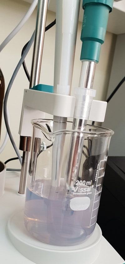 [메트롬 전위차적정기]Metrohm 916 Ti-Touch/일체형적정기/실제 설치 사진 : 네이버 블로그