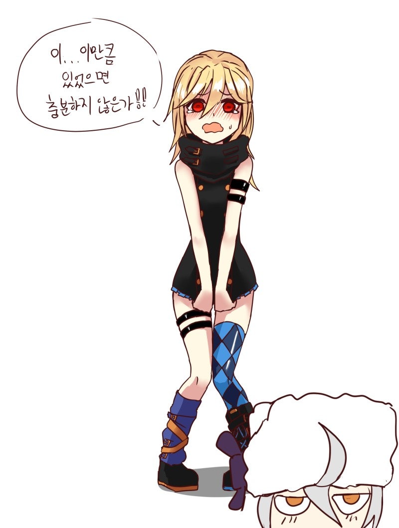 소녀전선 만화 피카피랑 옷을 바꿔입은 나강할매 네이버 블로그