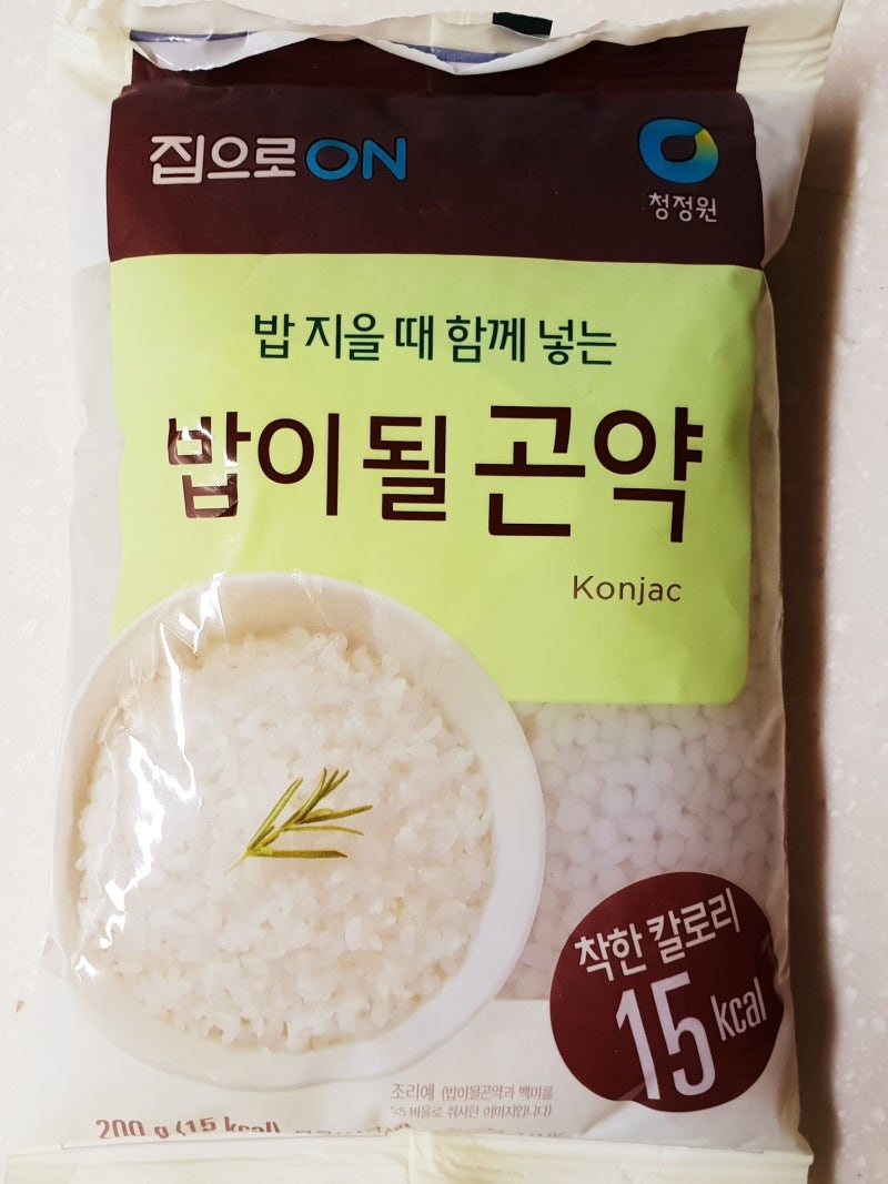 [청정원/곤약밥] 곤약즉석밥(귀리,현미퀴노아), 밥이될곤약 후기 & 곤약밥 다이어트 식단 : 네이버 블로그