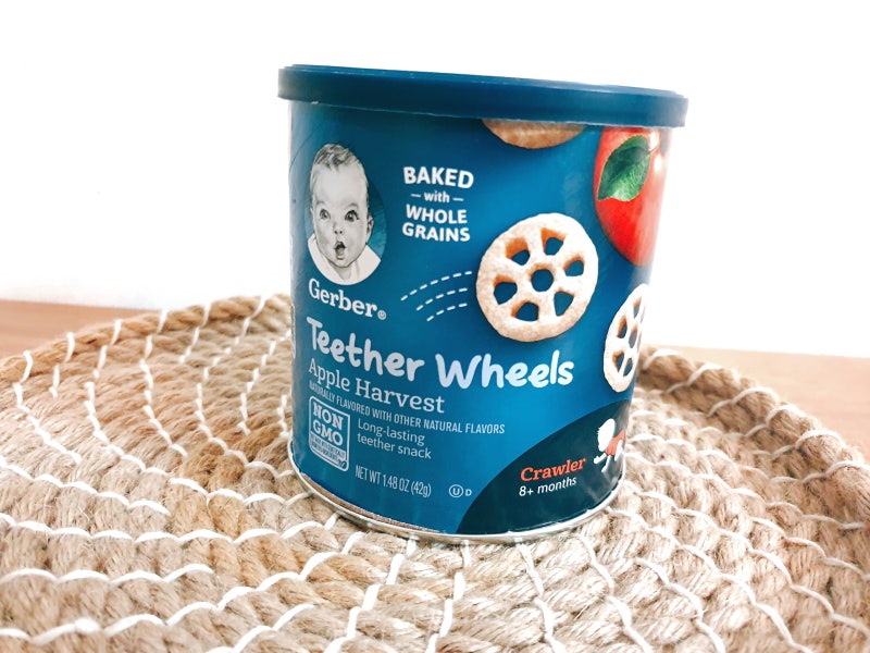 직구 거버 아기과자,치발과자 teether wheels, 수레바퀴모양과자 잘 먹어서 추천 : 네이버 블로그