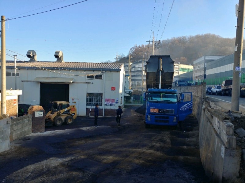 한파가 오기전 아스팔트 포장을 해야 한다면 김포 아스팔트 포장 공사 김포 아스콘 포장 공사 대곶 아스팔트 포장 대곶