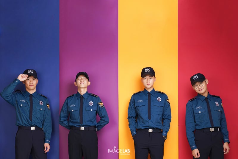 단체 대학동기들과 군복 우정사진 의경단체사진은 왕십리사진관 이미지랩★ 네이버 블로그